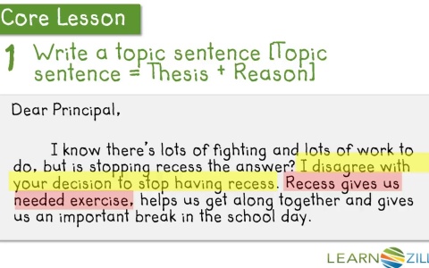 Writing a hook sentence and introducing a thesis statement - for ...