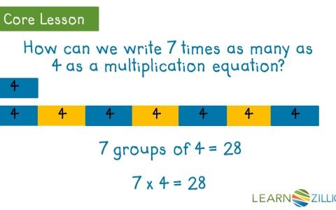 See multiplication as a comparison using number sentences - for ...