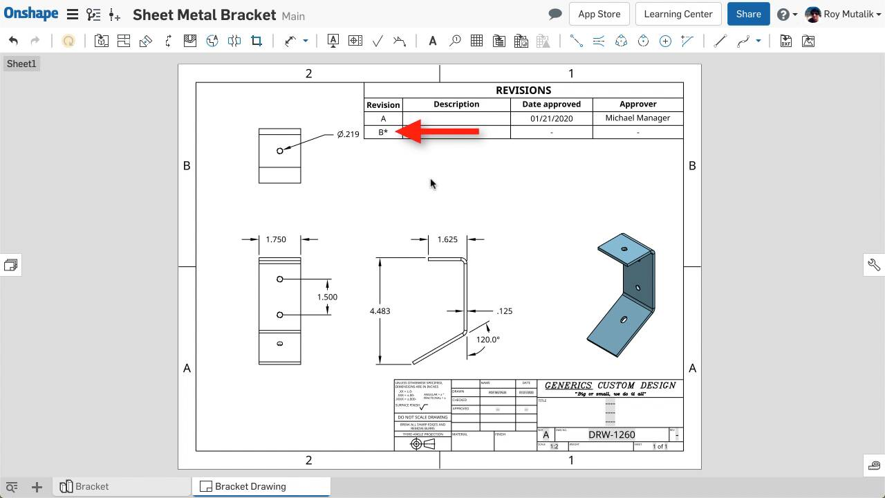 Standard Drawing Revision Document Viewer | Standard Specifications